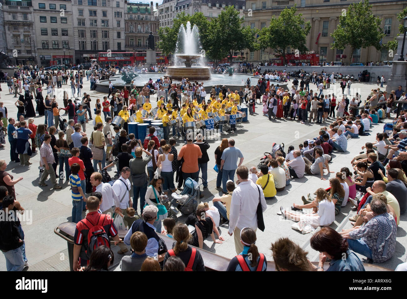Steel Band Festival Trafalgar Square London England Stock Photo - Alamy