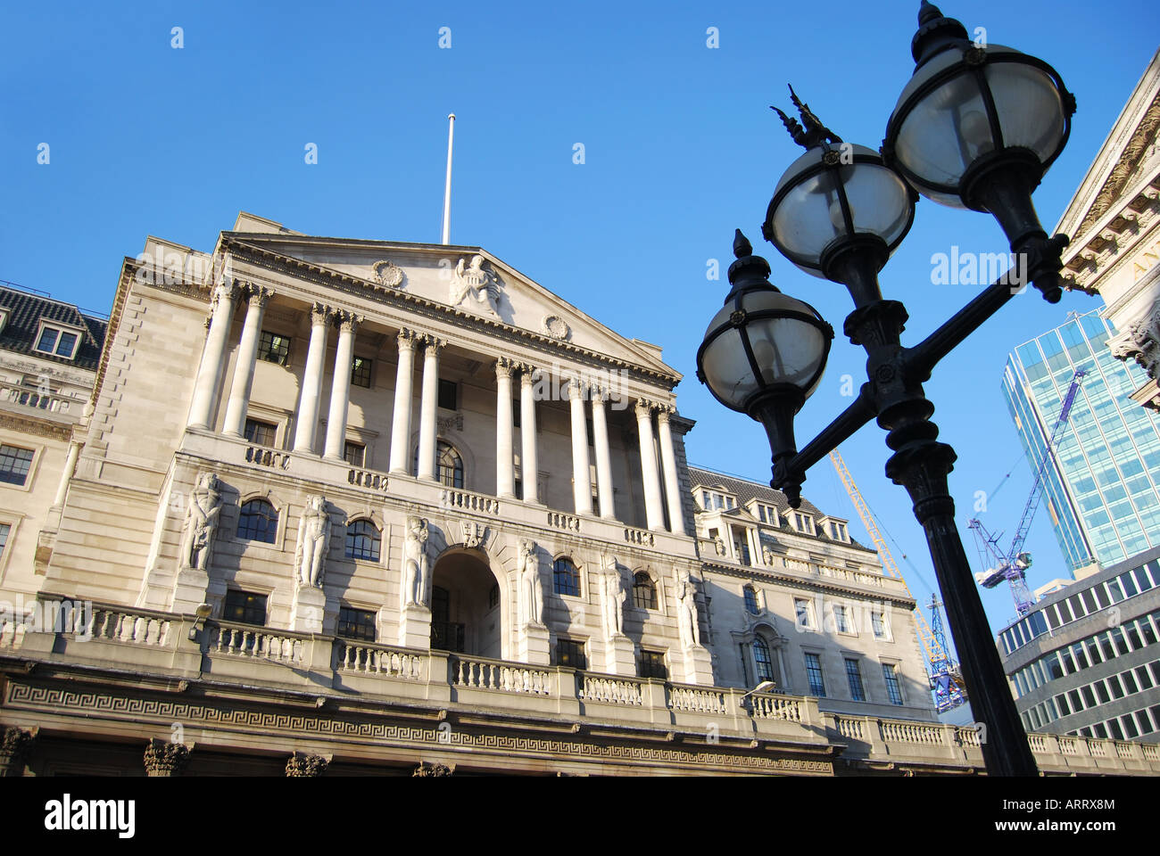 Bank of England, Threadneedle Street, City of London, London, England ...