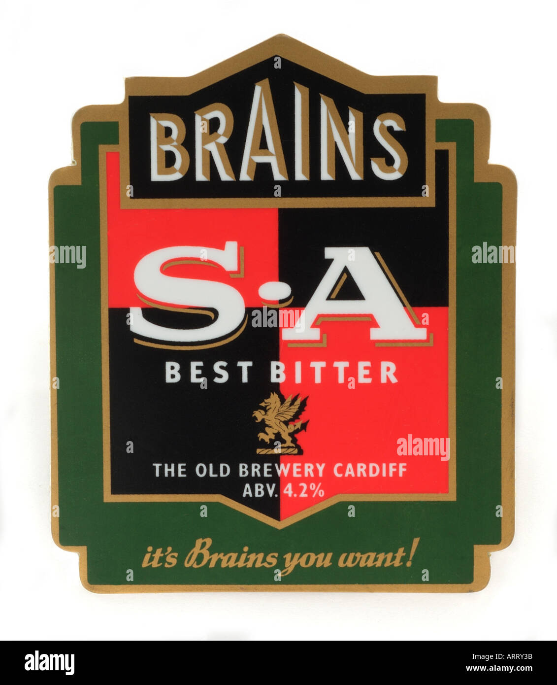 Brains Beer Logo