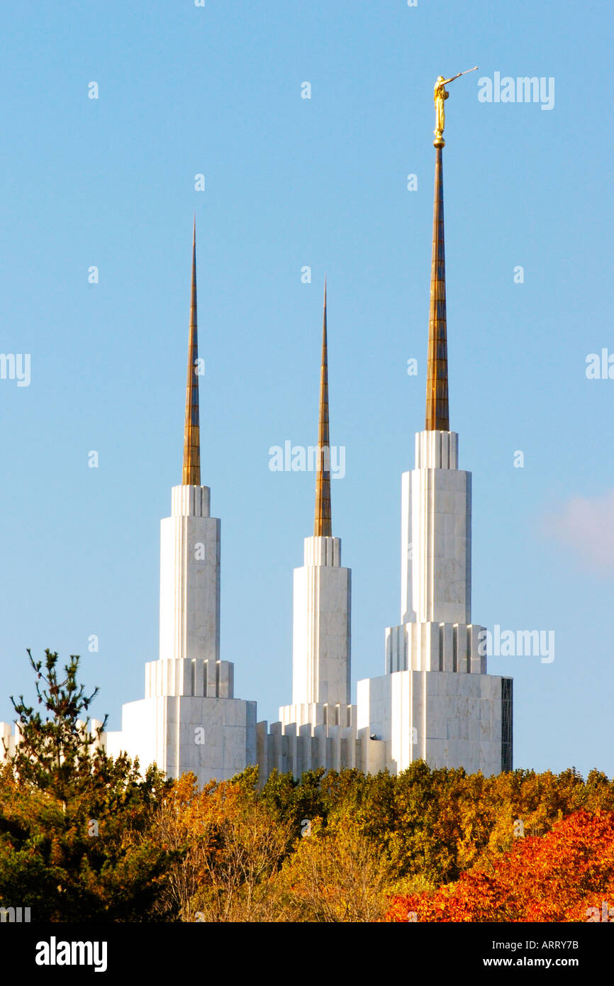 Washington dc temple hi-res stock photography and images - Alamy