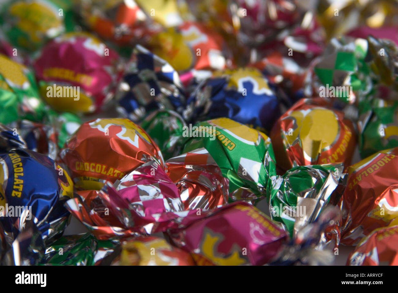 Sweet wrappers hi-res stock photography and images - Alamy