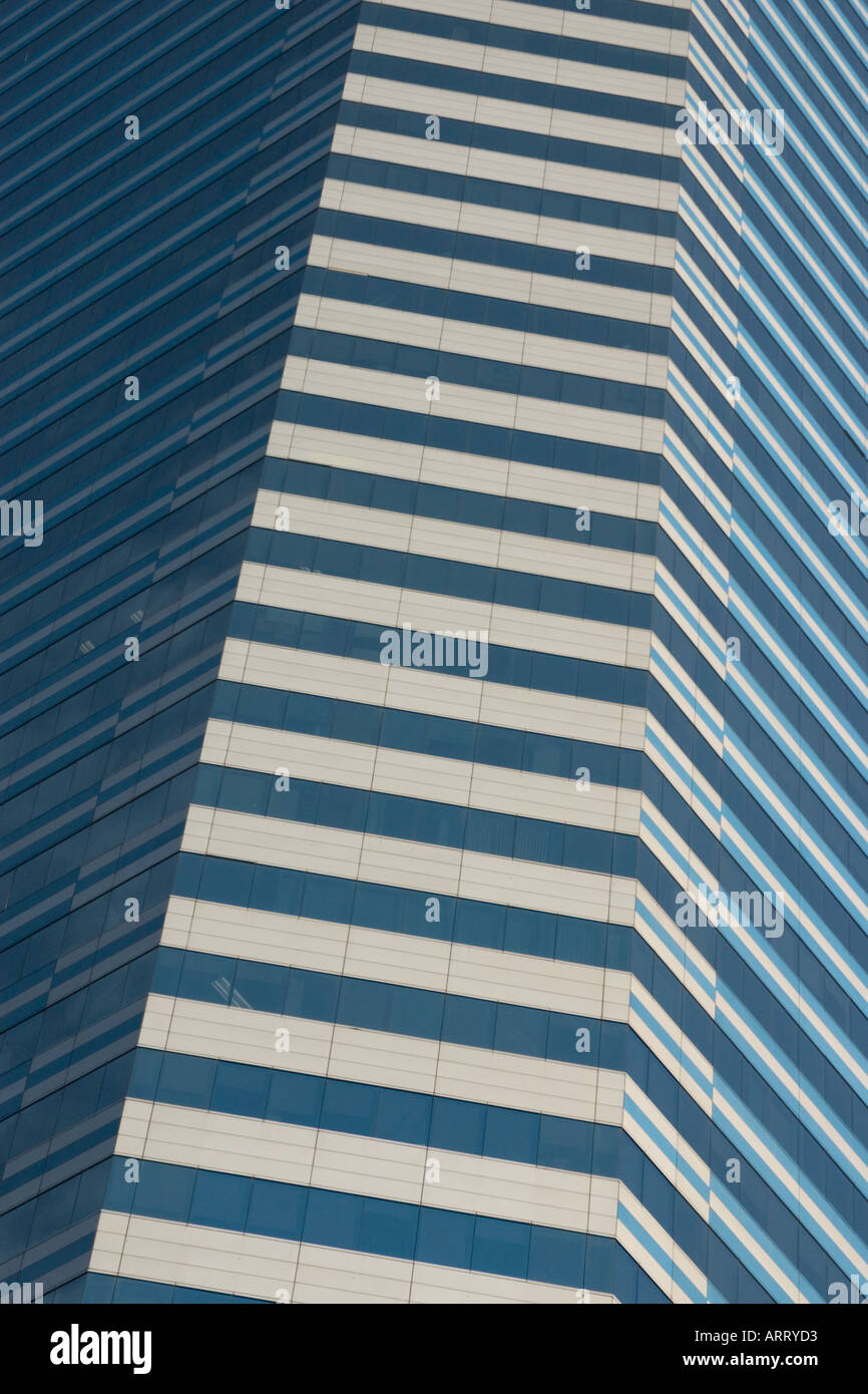 perspective view of tall building Stock Photo - Alamy