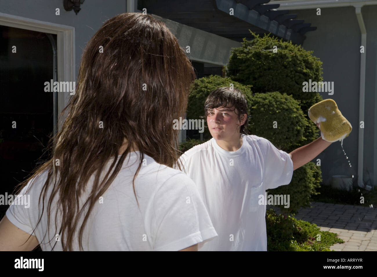 Sponge throw hi-res stock photography and images - Alamy