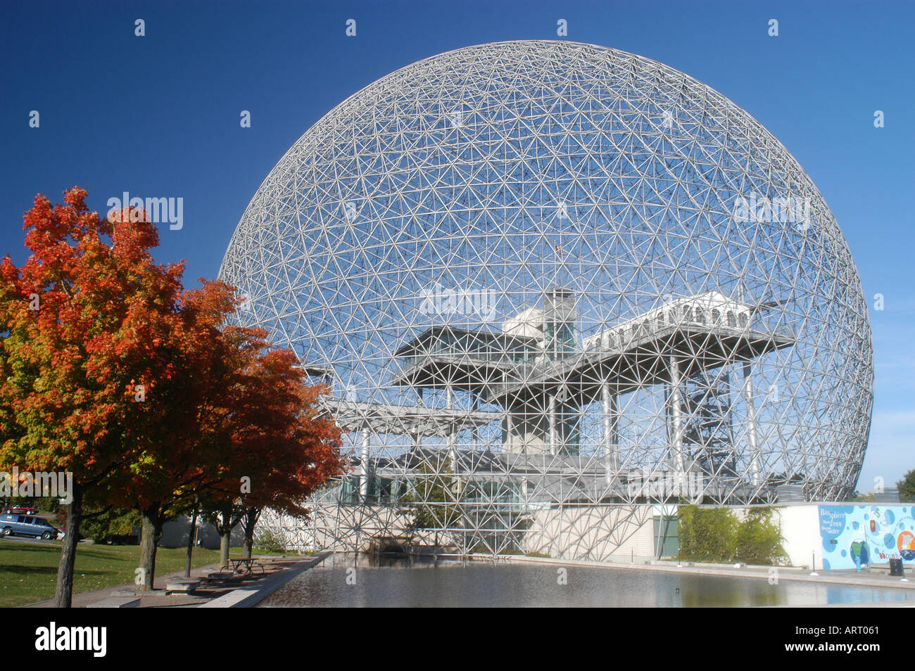Biosphere water museum of Montreal St Helene Island Stock Photo - Alamy