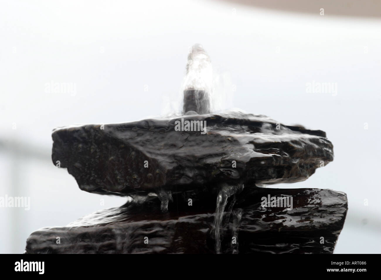 Nottingham Rooftops A water feature in the roof patio of the Saltwater ...