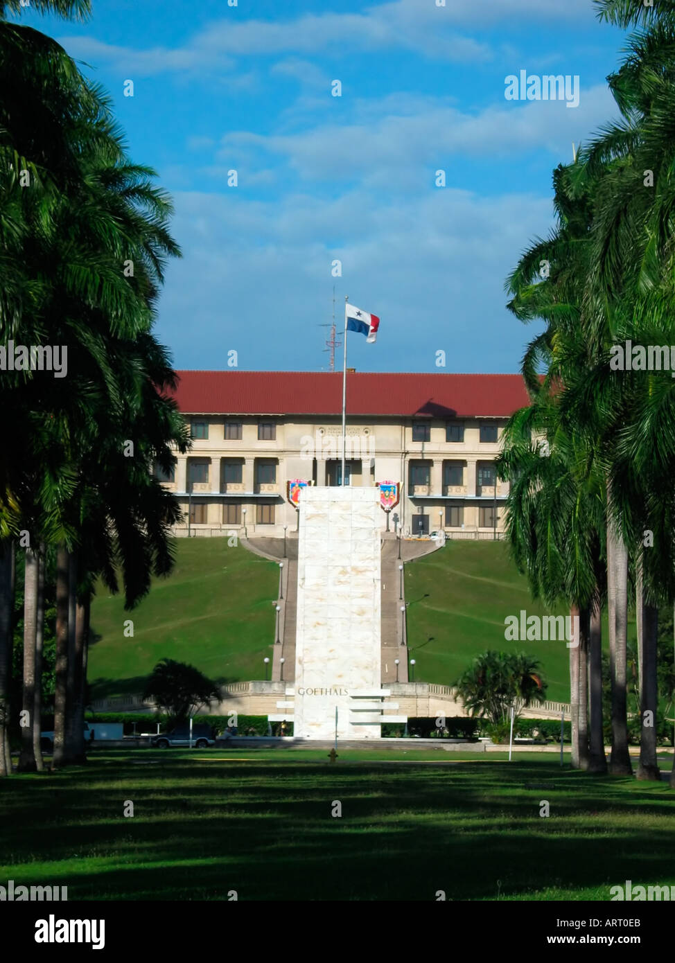 Panama Canal Authority Administration Building Stock Photo - Alamy
