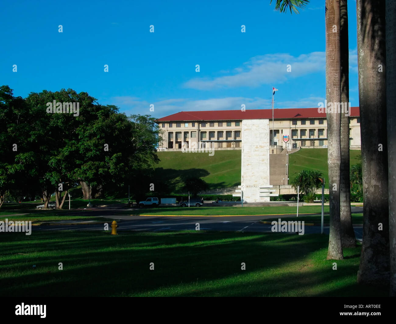 Panama Canal Authority Administration Building Stock Photo - Alamy