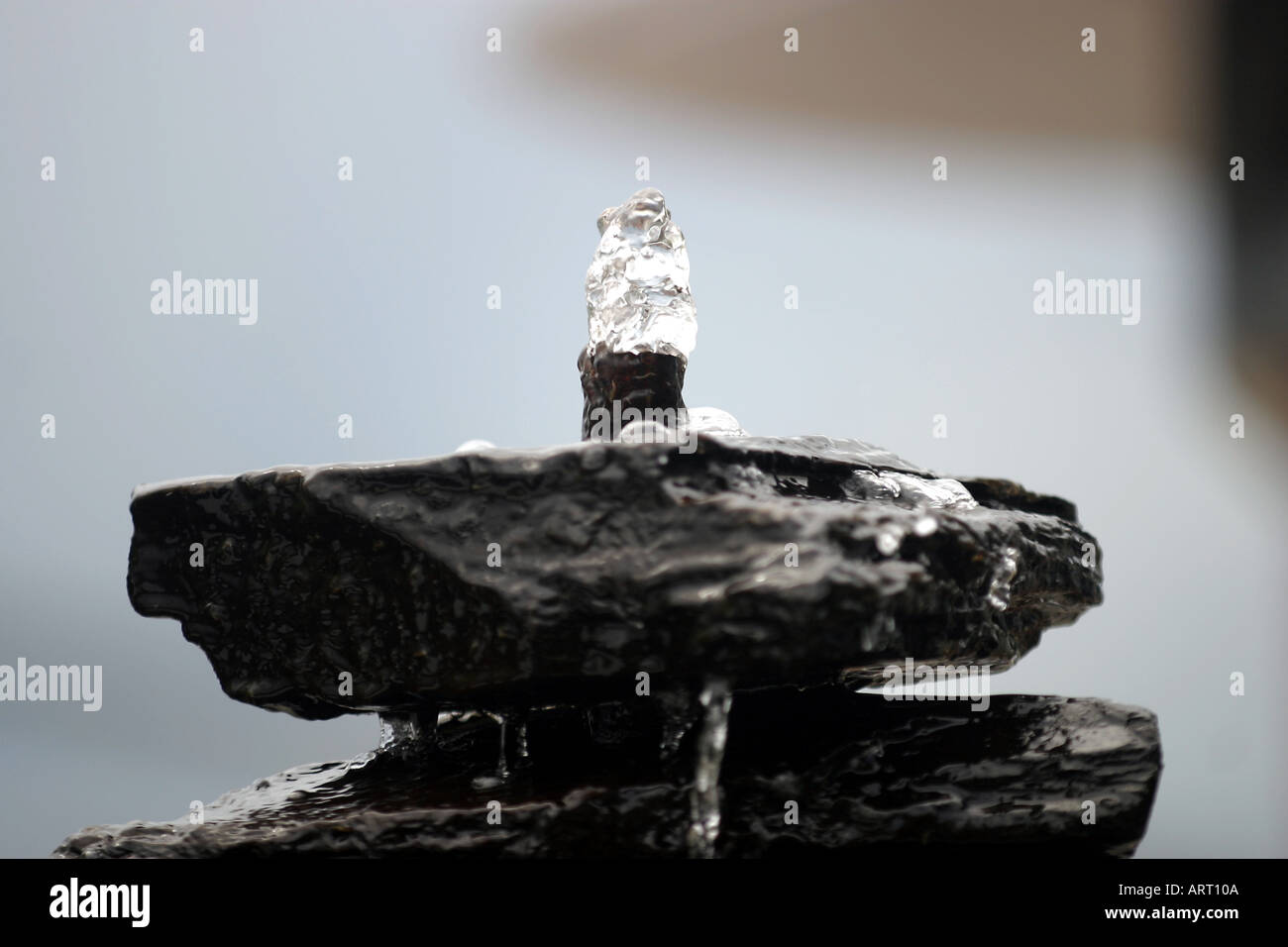 Nottingham Rooftops A water feature in the roof patio of the Saltwater ...