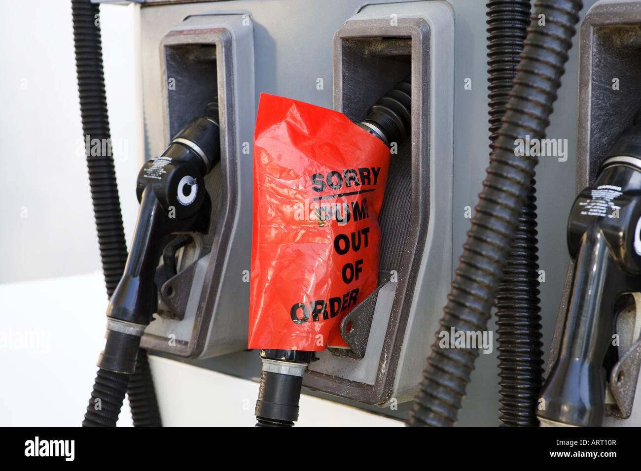 Out of order fuel pump Stock Photo - Alamy