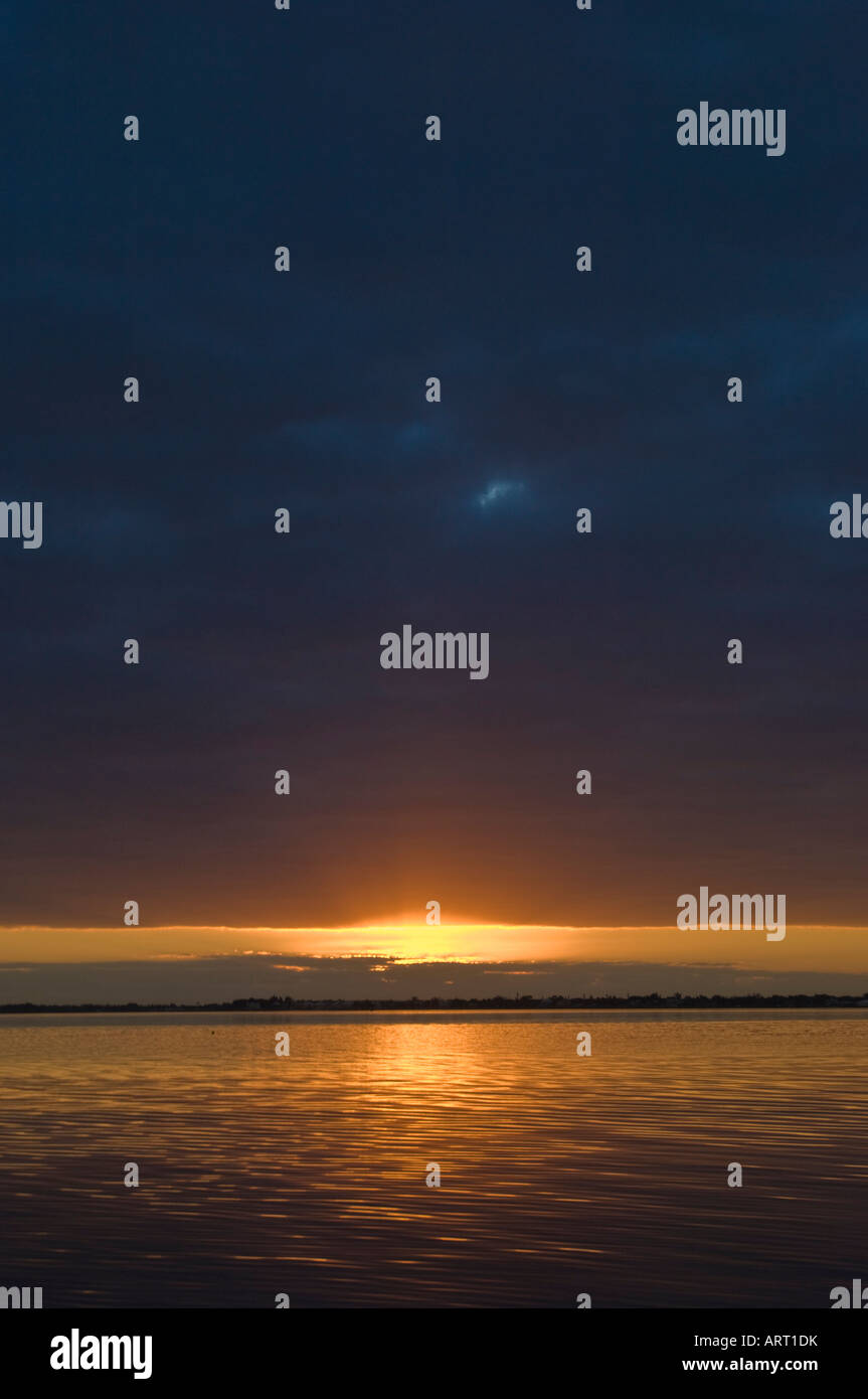 Saint Lucie River water IRL Indian River Lagoon sunrise morning coastal ...