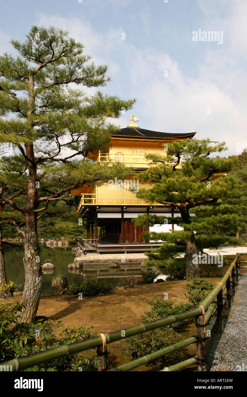 The Golden Pavilion at Kinkaku-ji (Kinkakuji) Temple, Kyoto, Japan ...