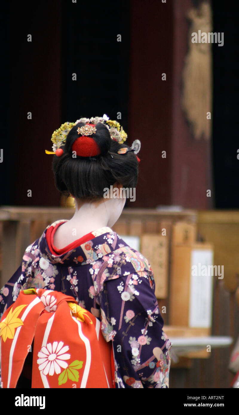 Geisha in Kyoto, Japan Stock Photo - Alamy