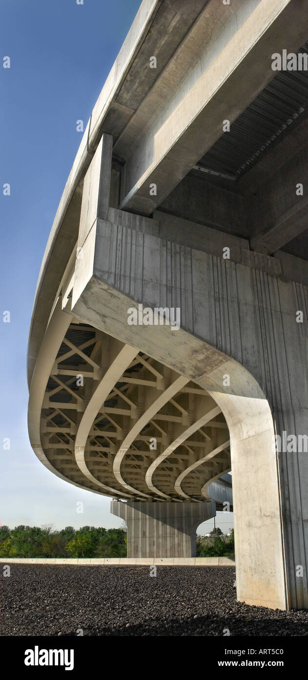 American interstate highway system overpass hi-res stock photography ...