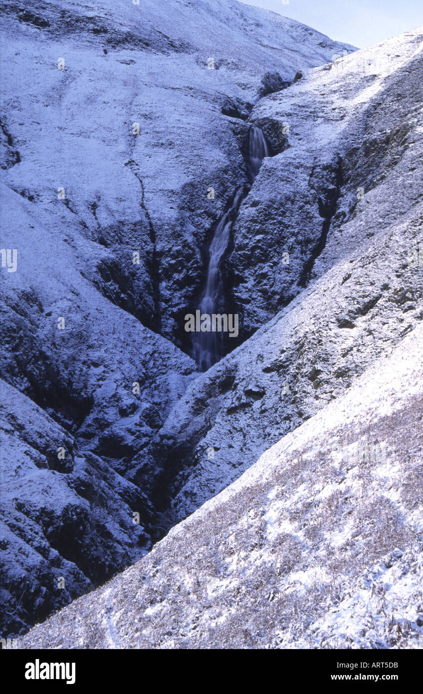 Grey Mares Tail Waterfall in the Moffat Hills Dumfries and Galloway ...