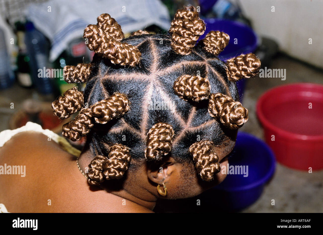 Benin west africa cotonou woman hi-res stock photography and images - Alamy
