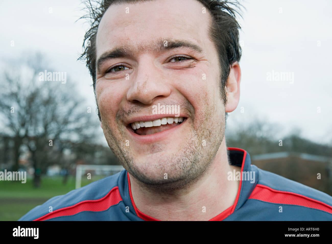 Footballer hair hi-res stock photography and images - Alamy
