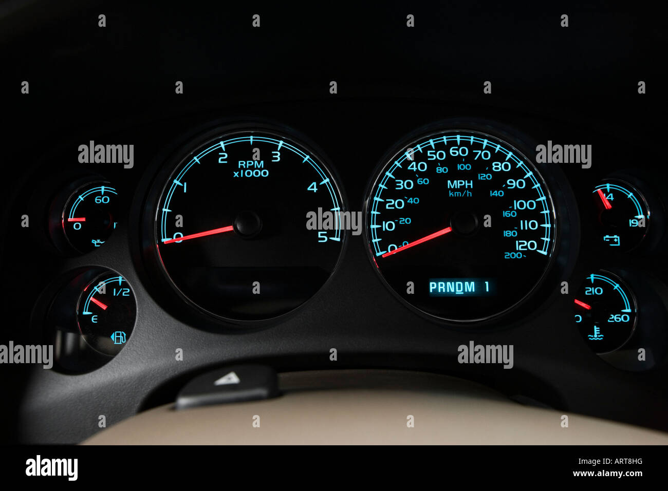 2008 GMC Sierra 3500HD SLT in White - Speedometer/tachometer Stock ...