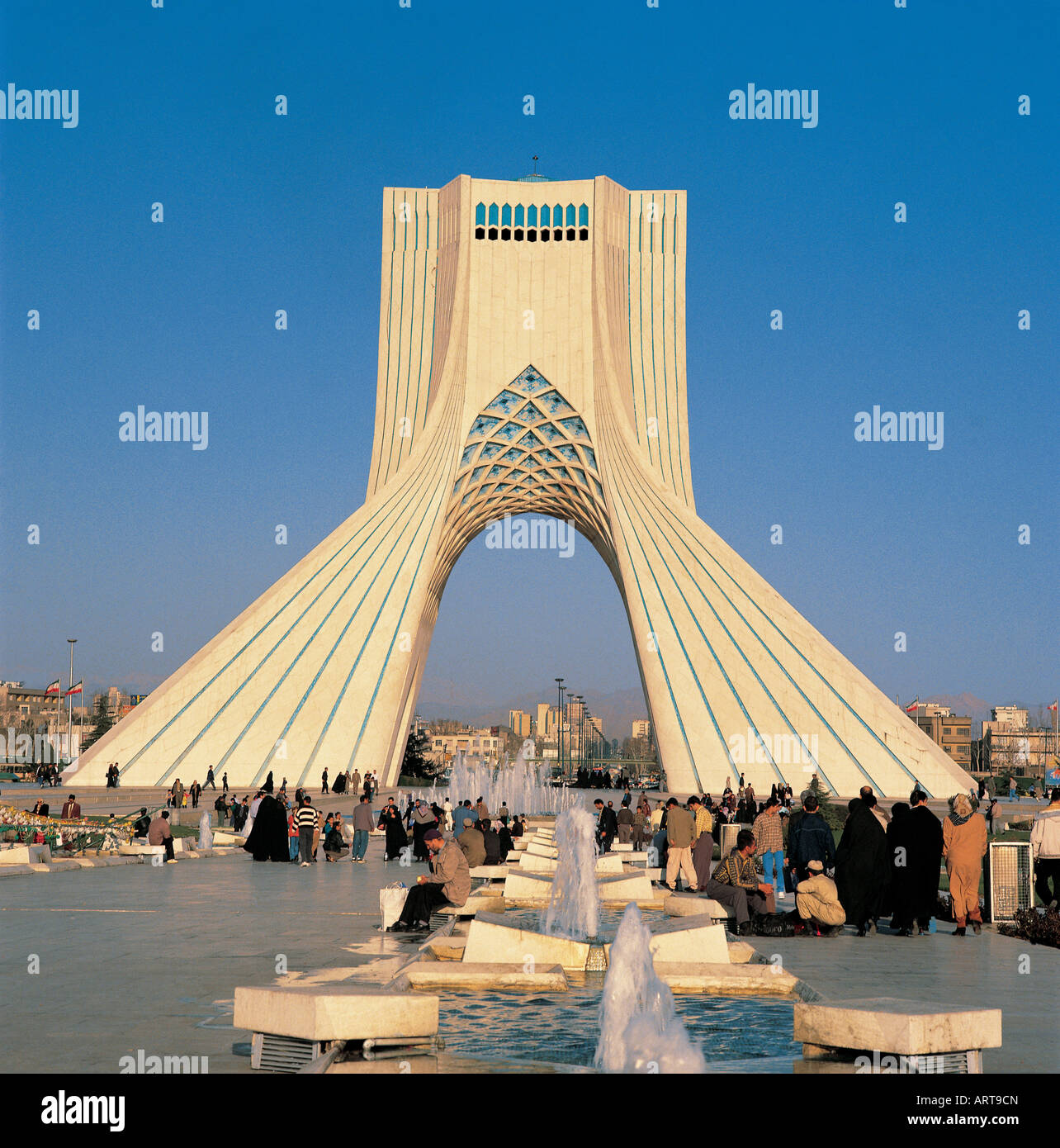 Azadi Freedom Monument in Tehran, Iran Stock Photo - Alamy