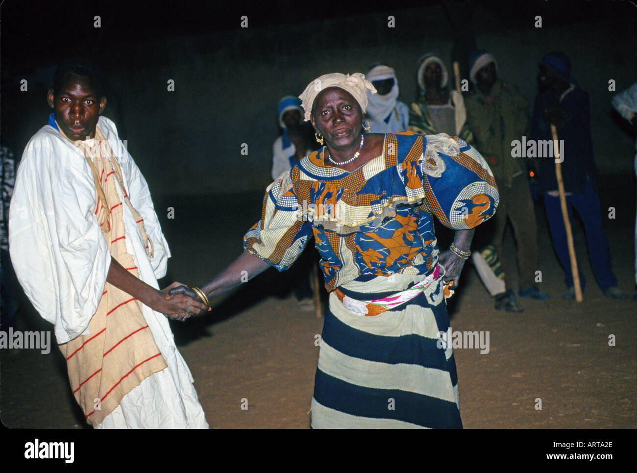 Possessed by a Bori spirit the adherents cry salute like soldiers use ...