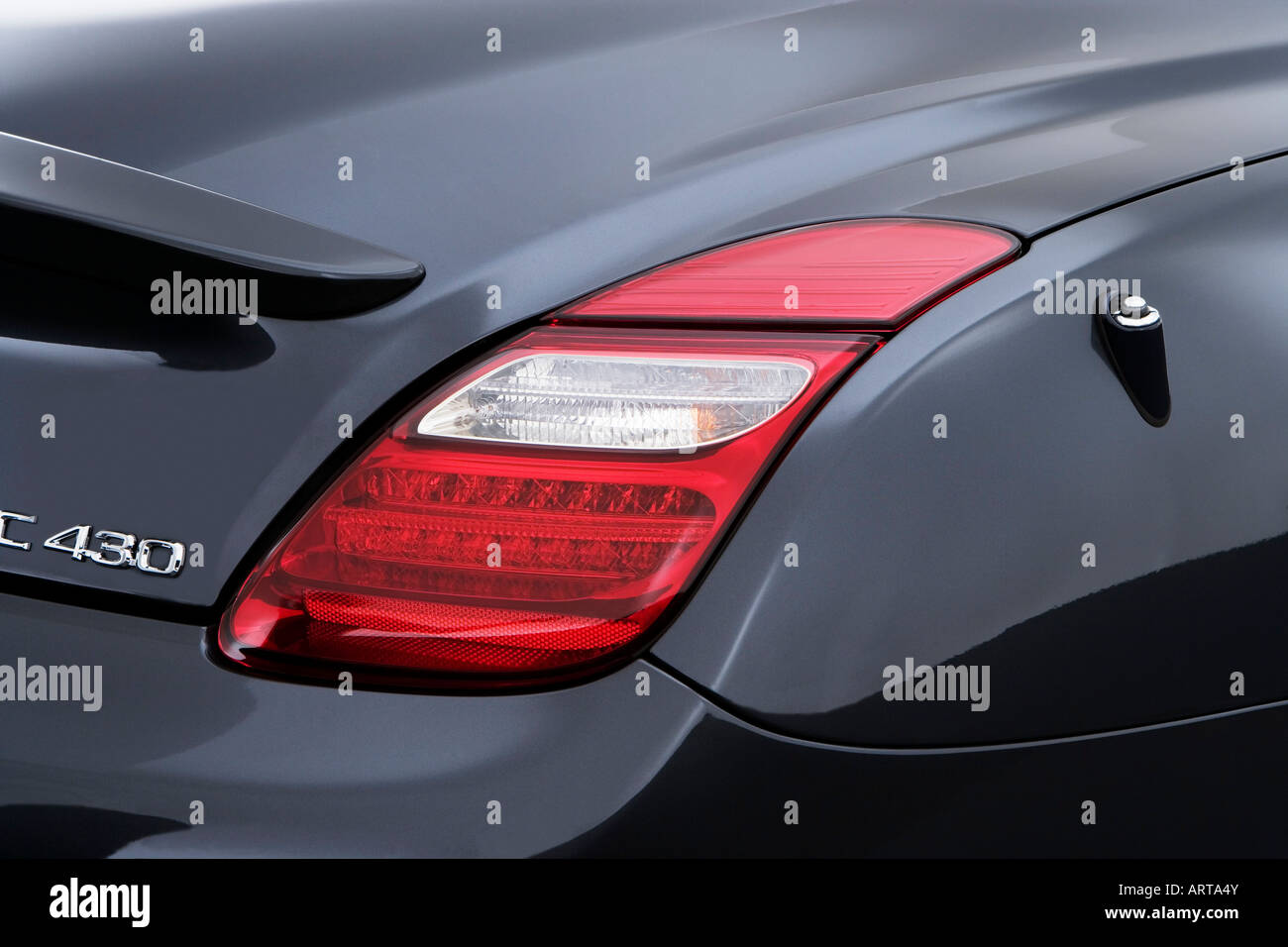 2008 Lexus SC SC430 in Gray - Tail light Stock Photo - Alamy