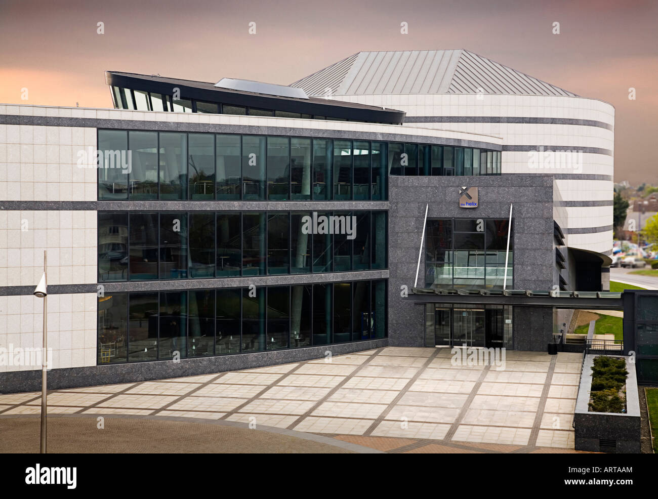 DCU Helix Concert Hall Theatre Aula Maxima Dublin Ireland Stock Photo ...