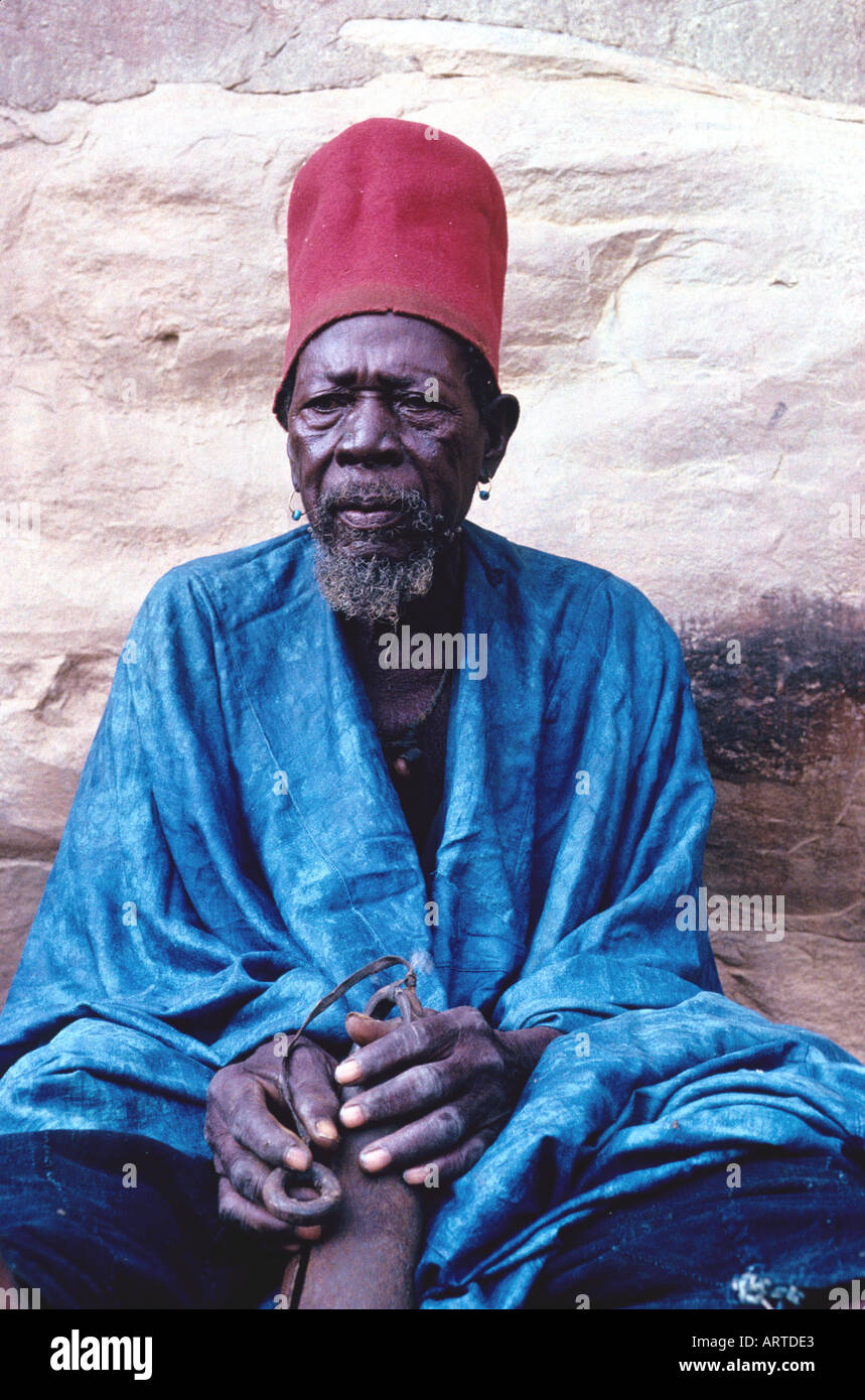 The Dogon vice Hogan of Nombori village Der Dogon Vize Hogan vom Dorf ...