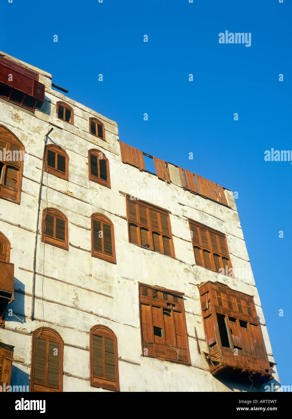 Traditional Hijazi architecture in Jeddah, Saudi Arabia Stock Photo - Alamy