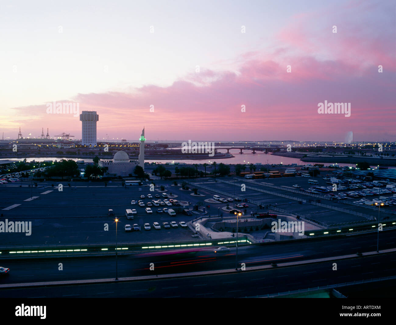 City of Jeddah with Port Tower, Saudi Arabia Stock Photo - Alamy
