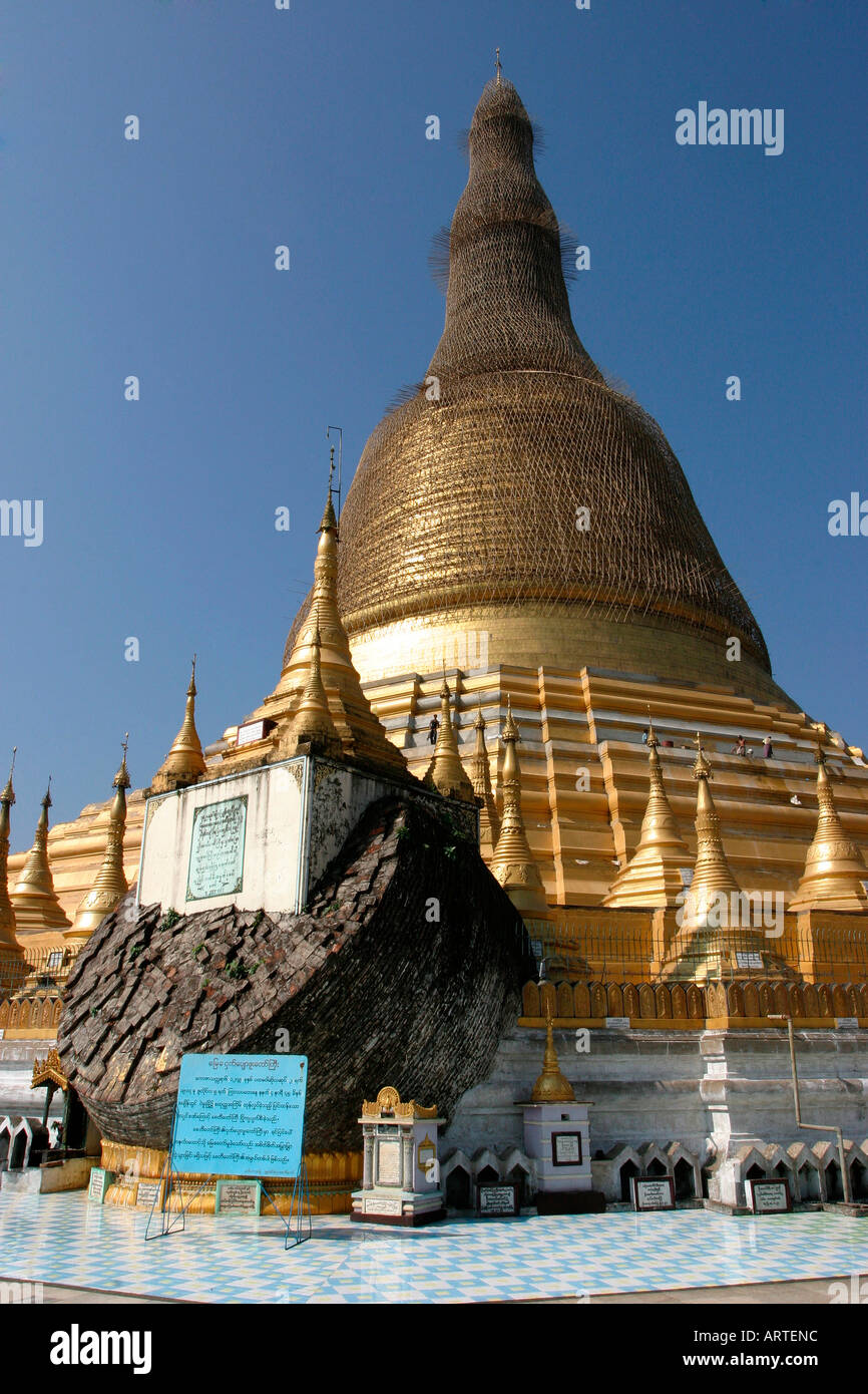 Shwemawdaw Pagoda, Bago, (Pegu), Burma, (Myanmar Stock Photo - Alamy