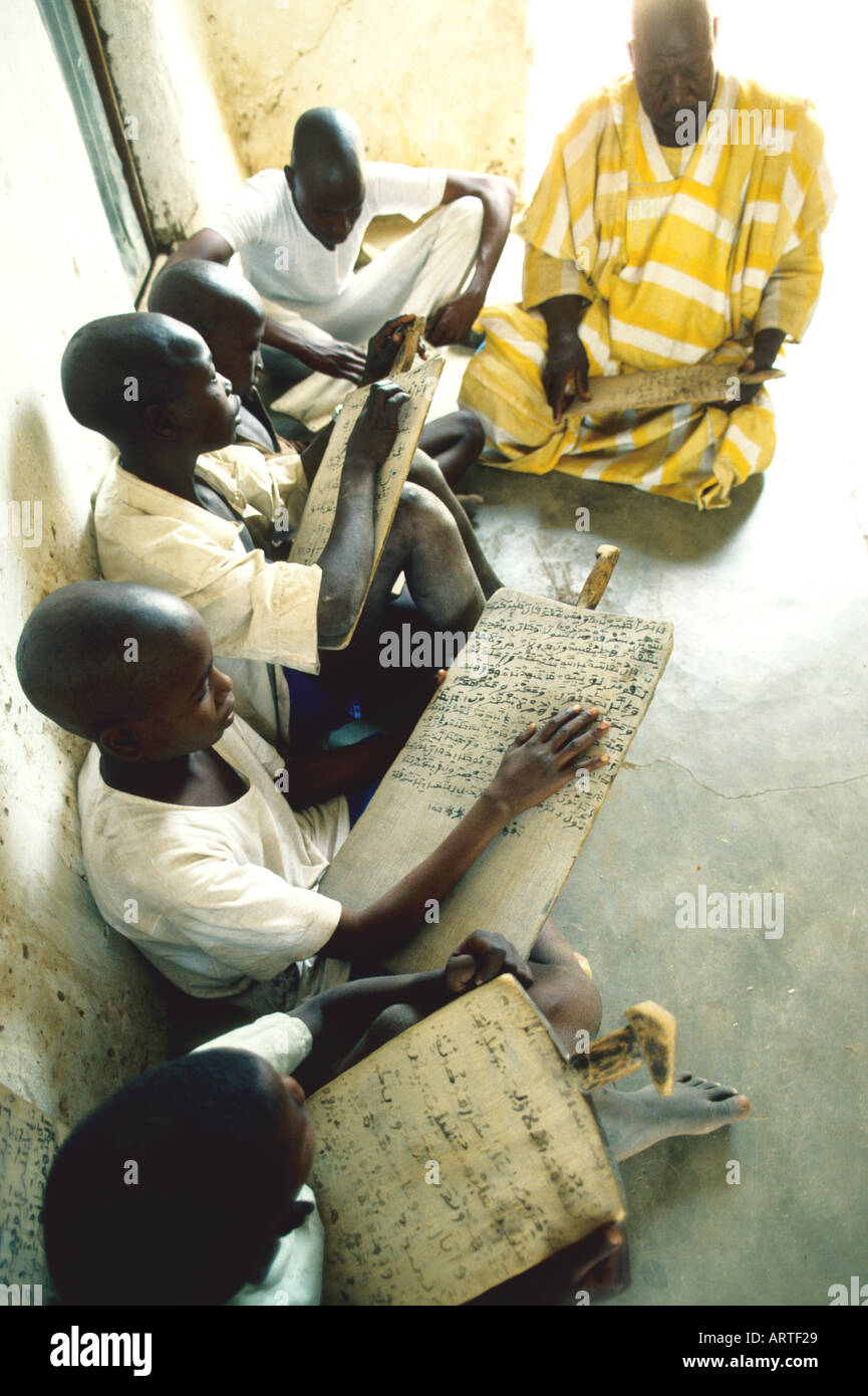 Students koran school in hi-res stock photography and images - Alamy