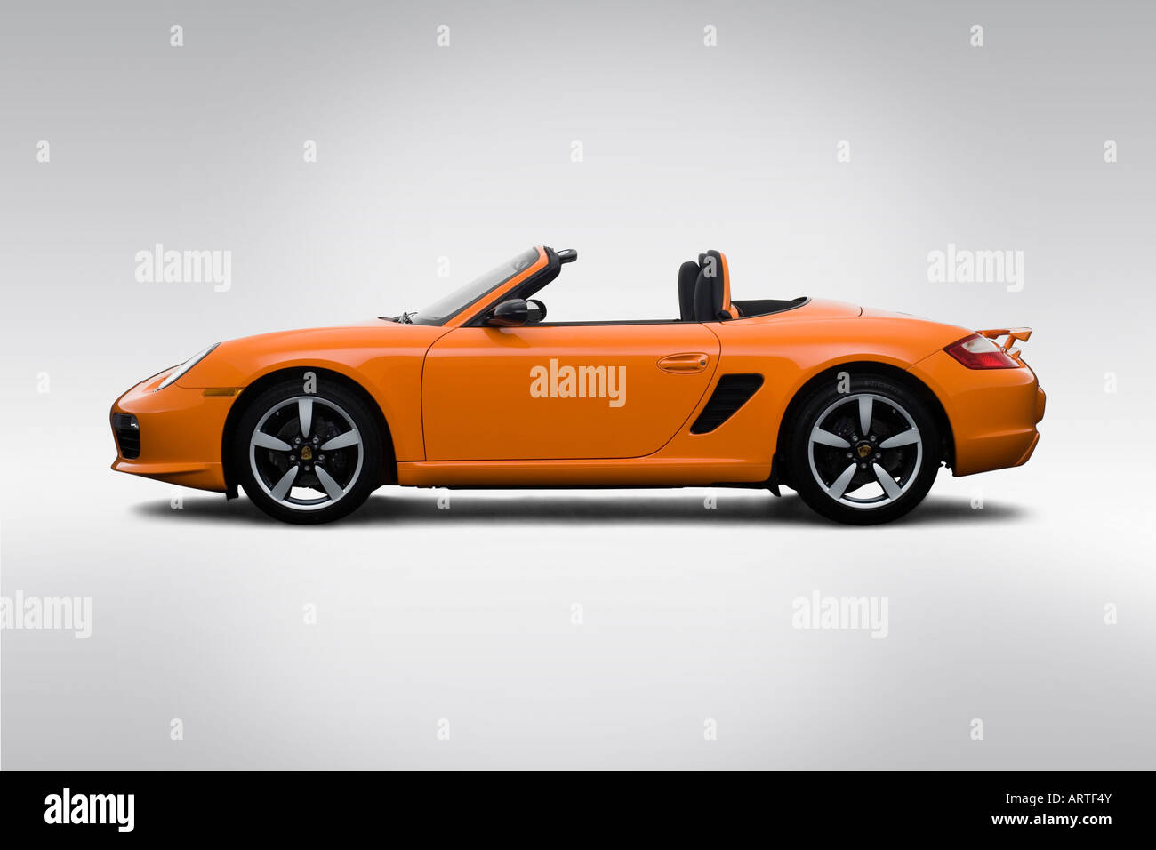 2008 Porsche Boxster Limited Edition in Orange - Drivers Side Profile ...