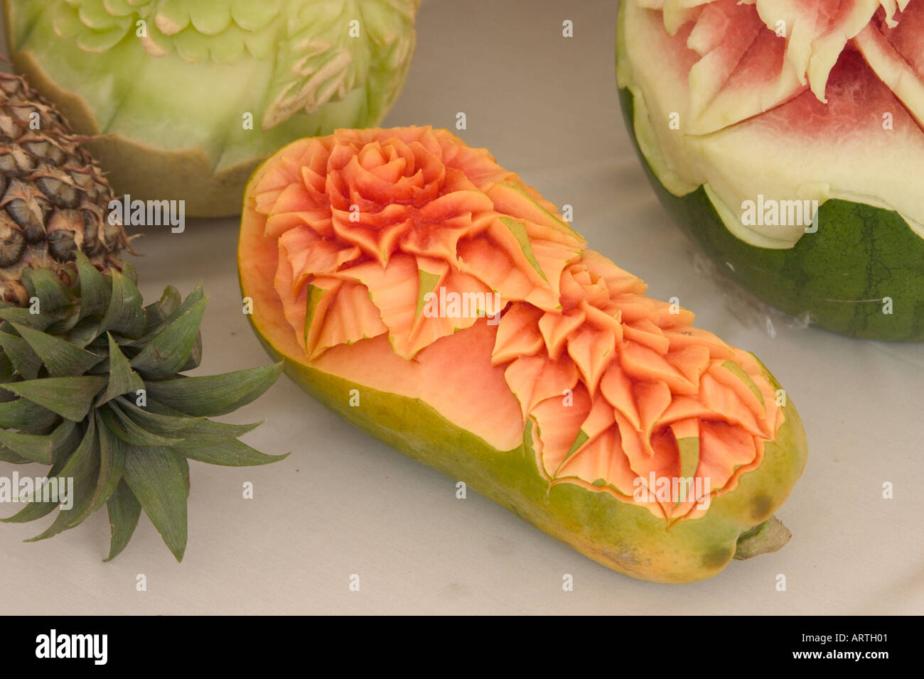 Easy Fruit Carvings