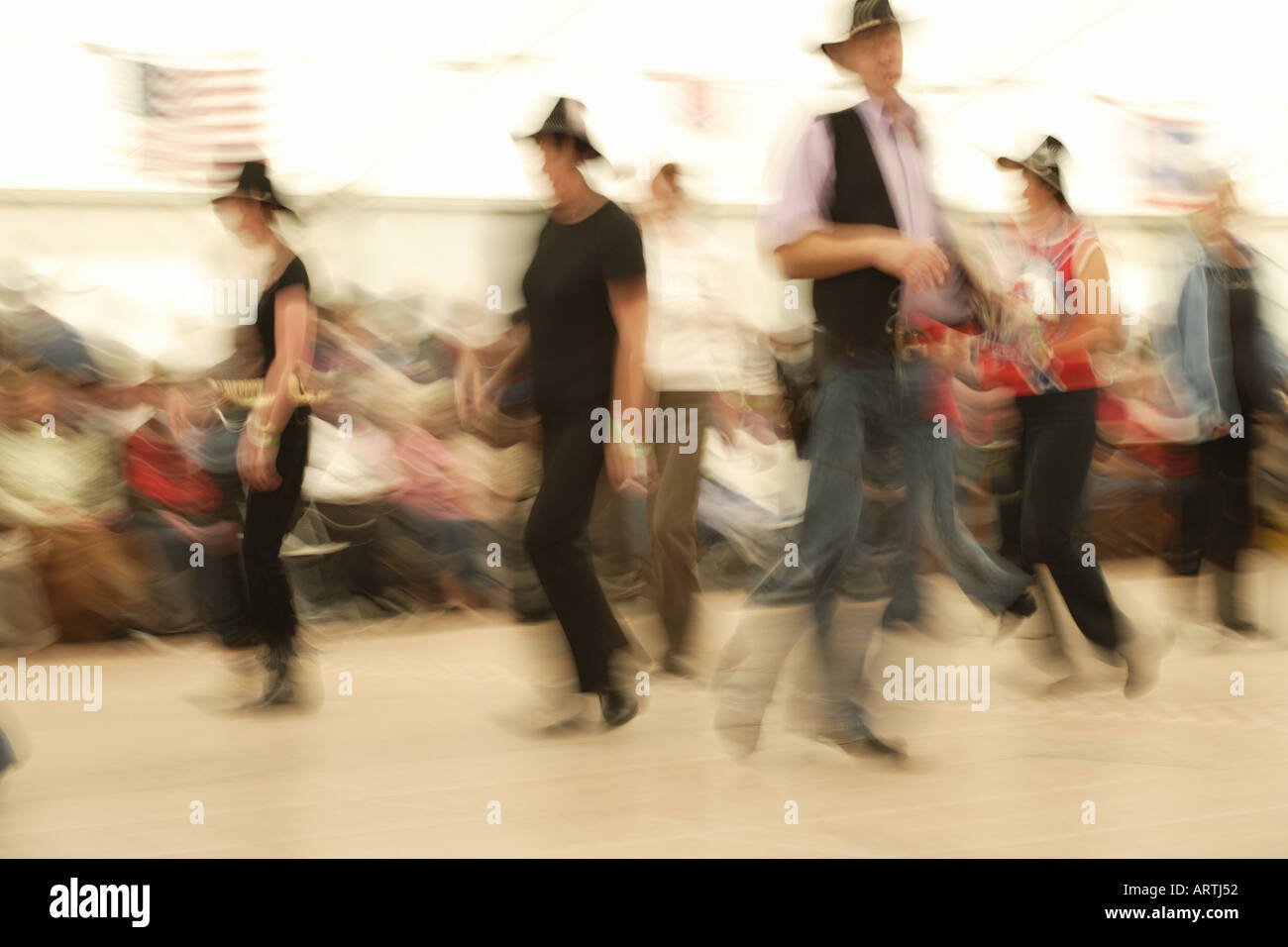 Country dancing cowboys hi-res stock photography and images - Alamy