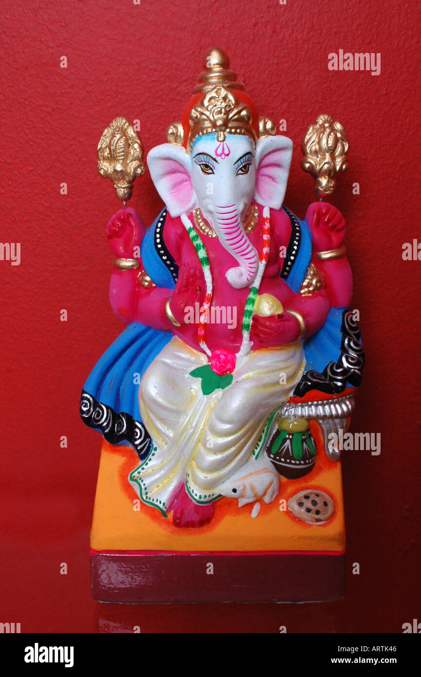 Elephant headed god Ganesha Stock Photo - Alamy
