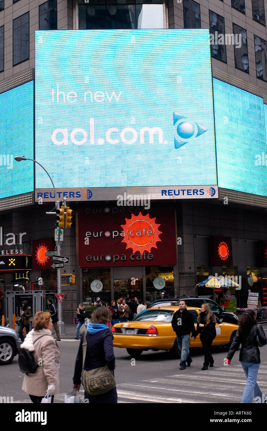 Aol time warner building hi-res stock photography and images - Alamy