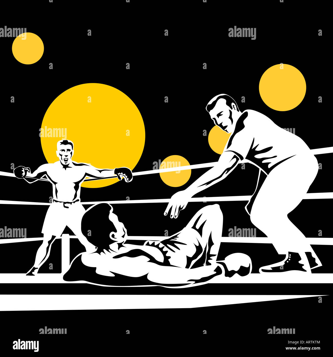 Loser boxer hi-res stock photography and images - Alamy