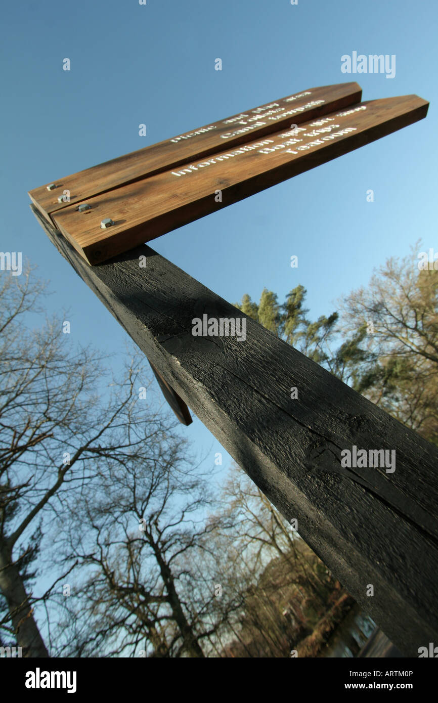 Sign canal hi-res stock photography and images - Alamy