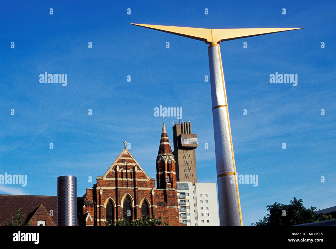 Trellick Tower Erno Goldfinger architect London Stock Photo - Alamy
