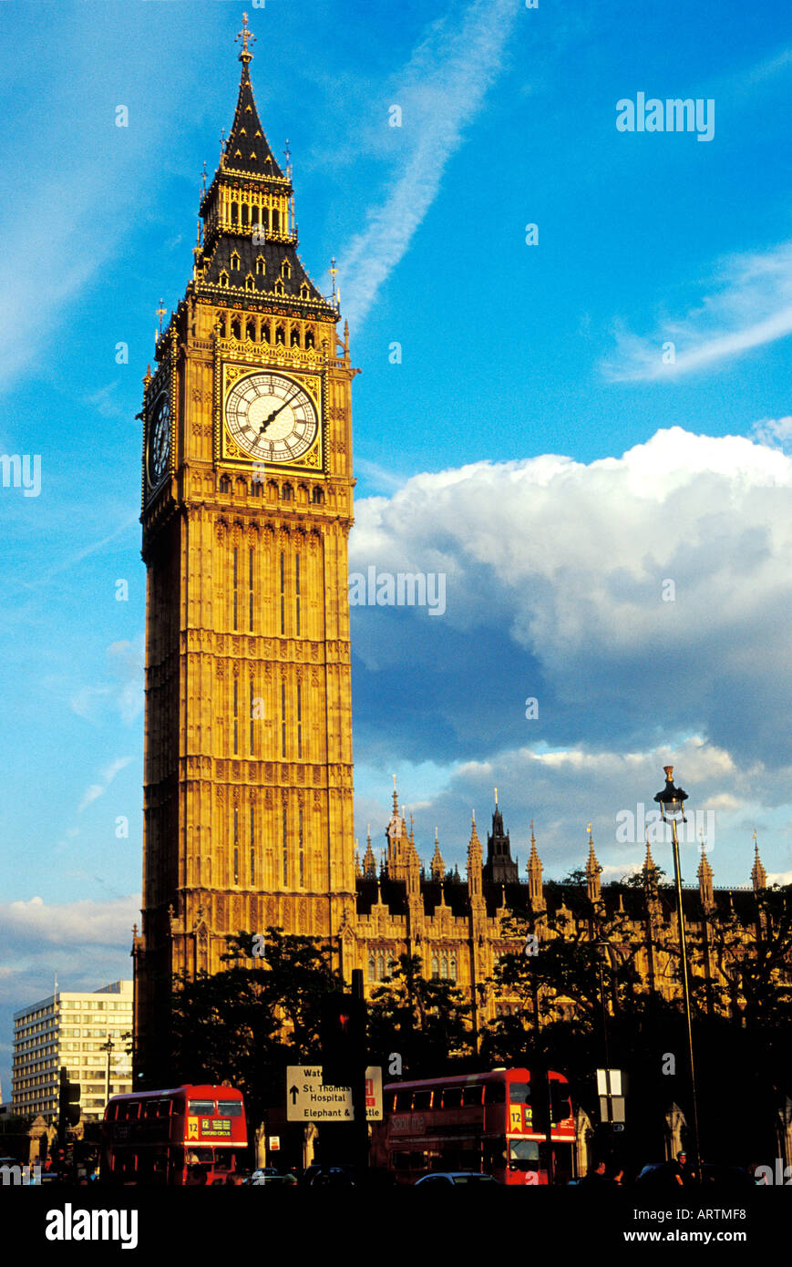 Westminster Clock Tower Big Ben London Stock Photo - Alamy