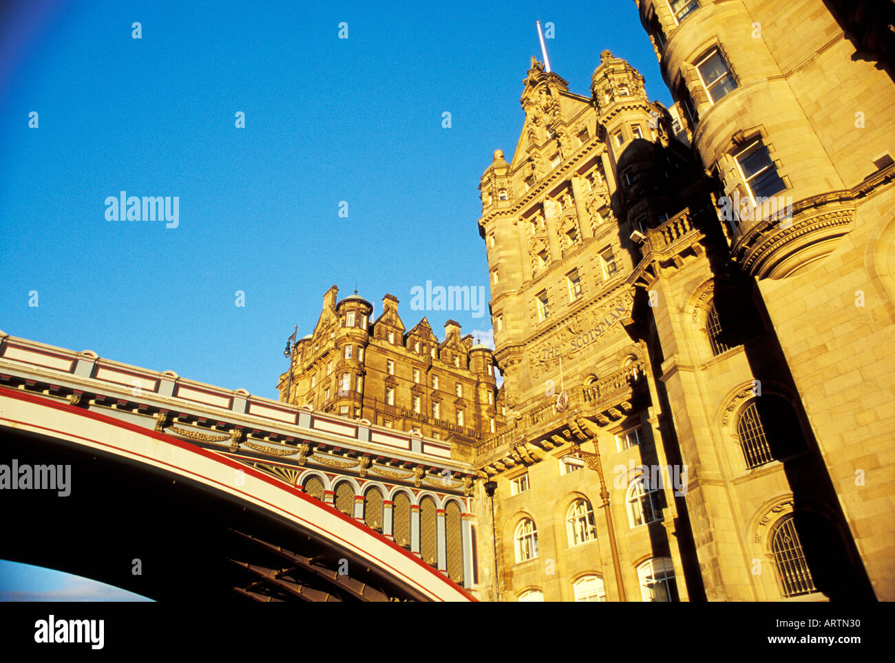 Scotsman Newspaper building Edinburgh Scotland Stock Photo - Alamy