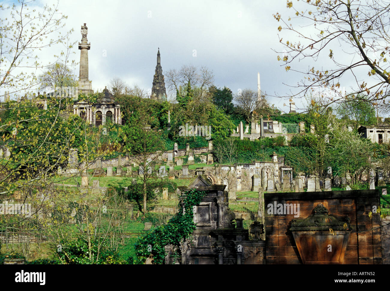 The Necropolis Glasgow Scotland Stock Photo - Alamy