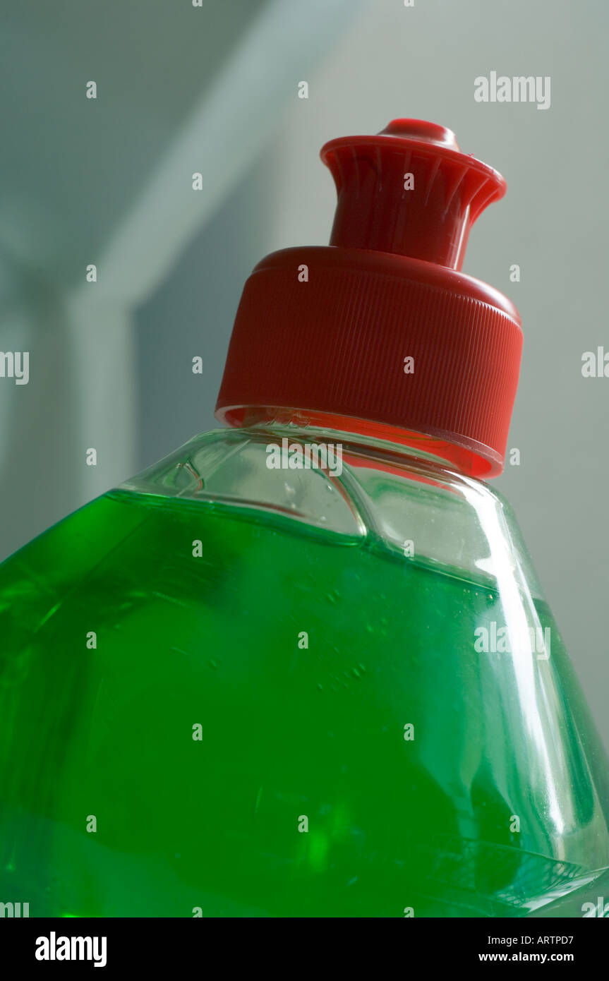Top of a washing up liquid detergent bottle Stock Photo - Alamy
