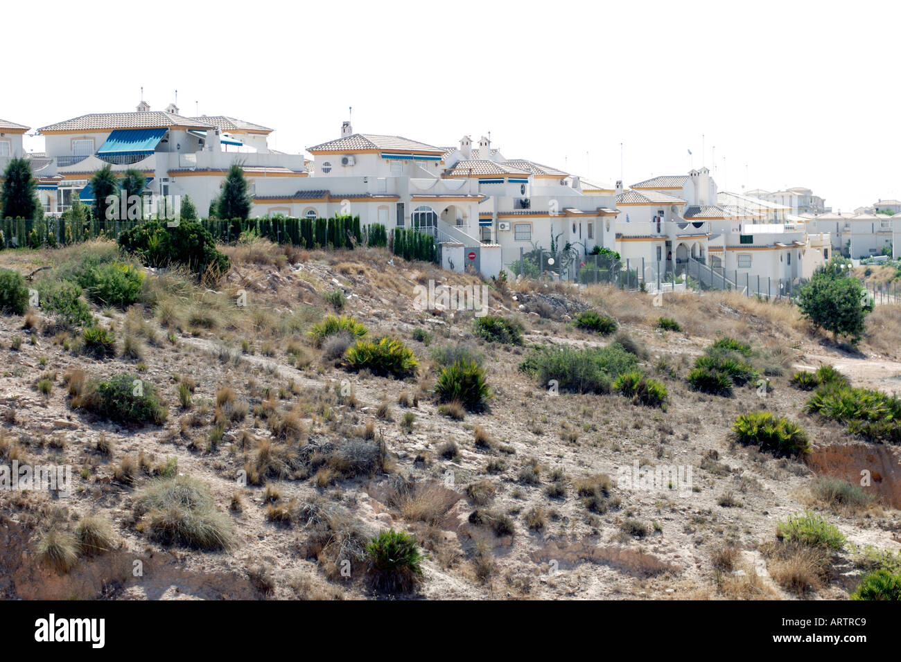 Costa Blanca urbanisation Spain Stock Photo - Alamy