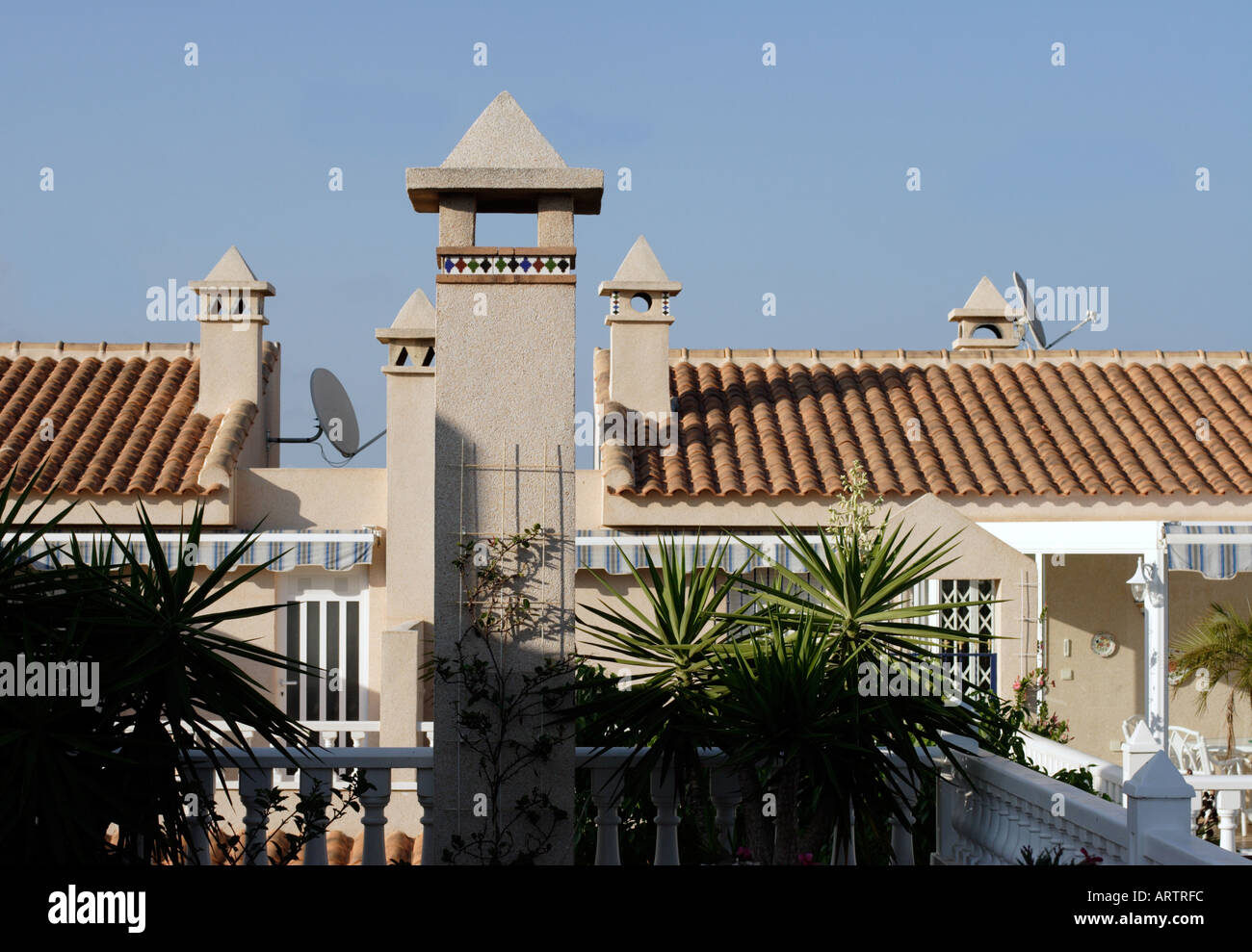Urbanisation in Playa Flamenca Costa Brava Spain Stock Photo - Alamy