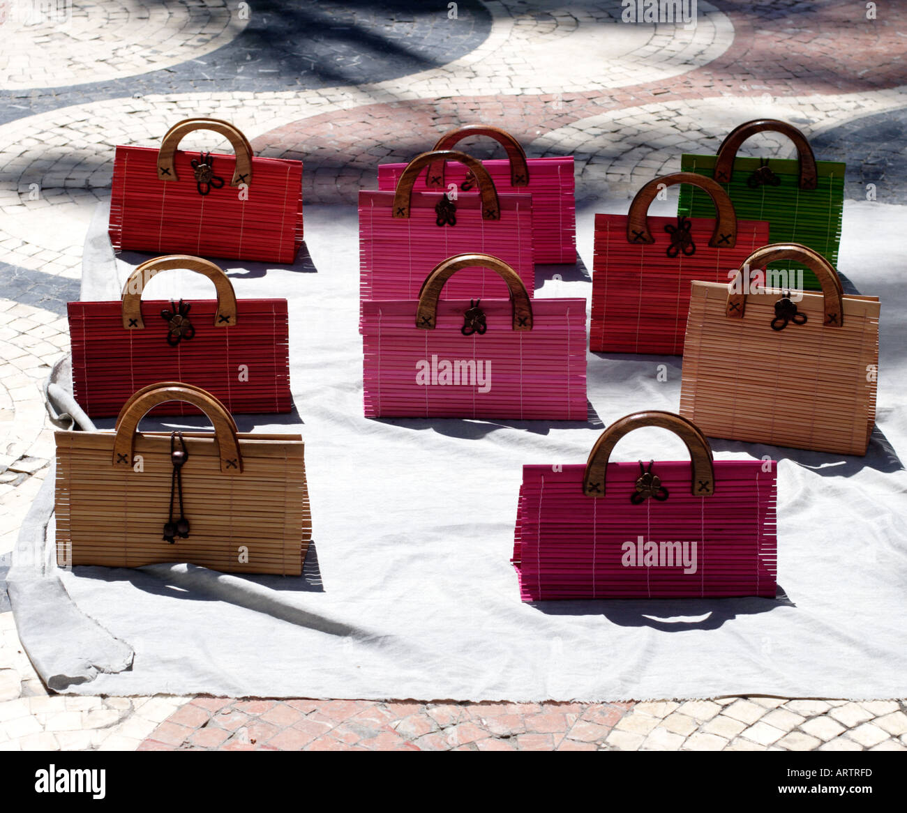 Black handbags display hi-res stock photography and images - Alamy