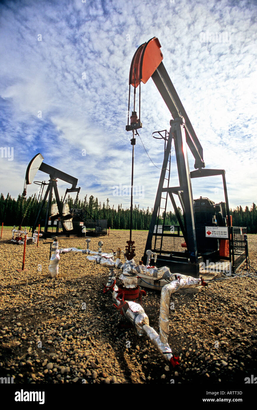 Crude Oil Pumpjacks 1 Stock Photo - Alamy