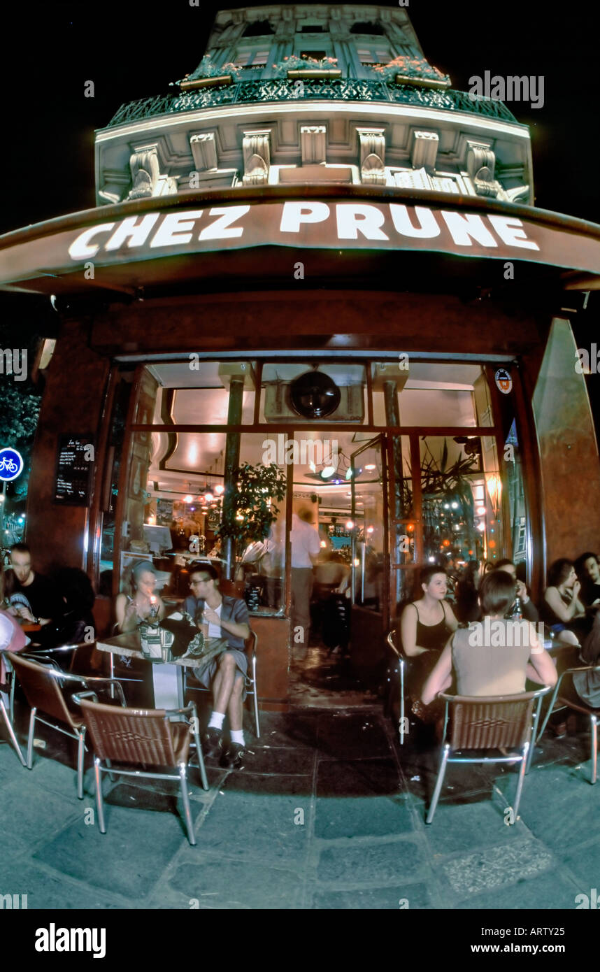 Cafe prune paris hi-res stock photography and images - Alamy