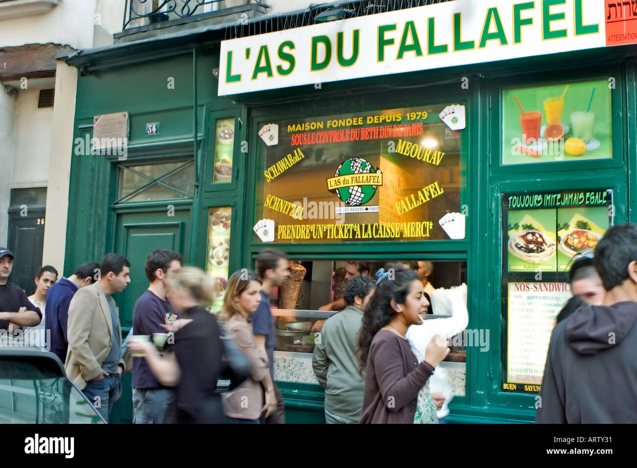 PARIS, France, Adults Waiting on Line Outside French Kosher "Jewish ...
