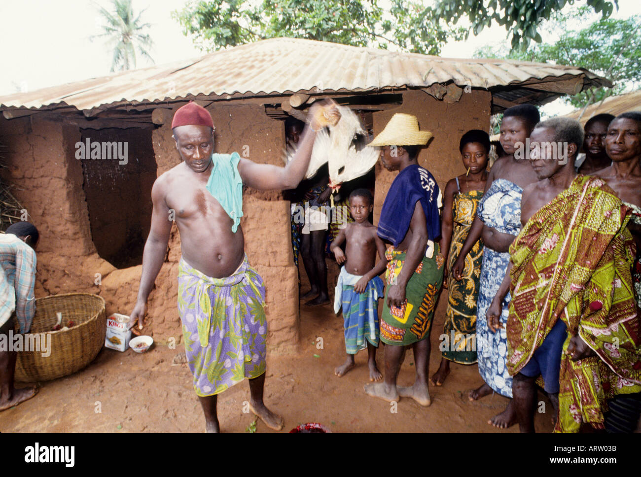 The Voodoo ceremony Das Voodoo Ritual Stock Photo - Alamy