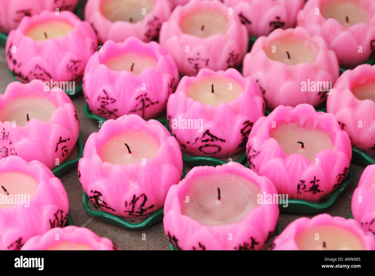 Candles Kek Lok Si Temple Penang Malaysia Stock Photo - Alamy